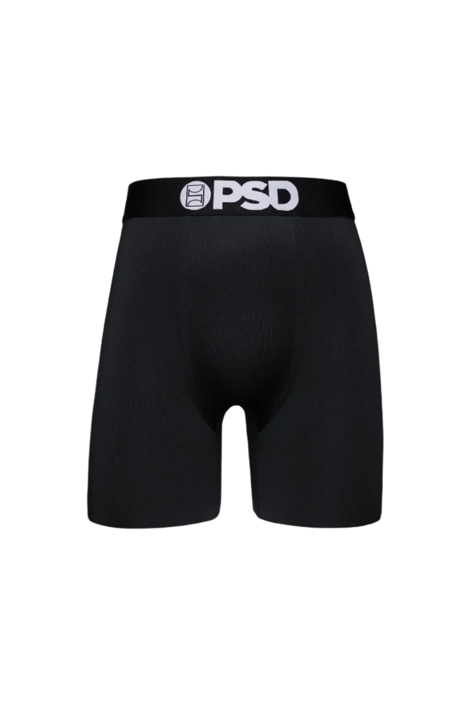PSD Men's Black Solid 7" Boxer Brief